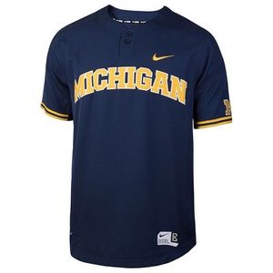 Nike | Shirts | Michigan Wolverines Baseball Jersey | Poshmark